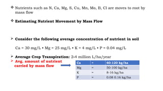 Movement of nutrients in soil or nutrient transformation in soil.pptx