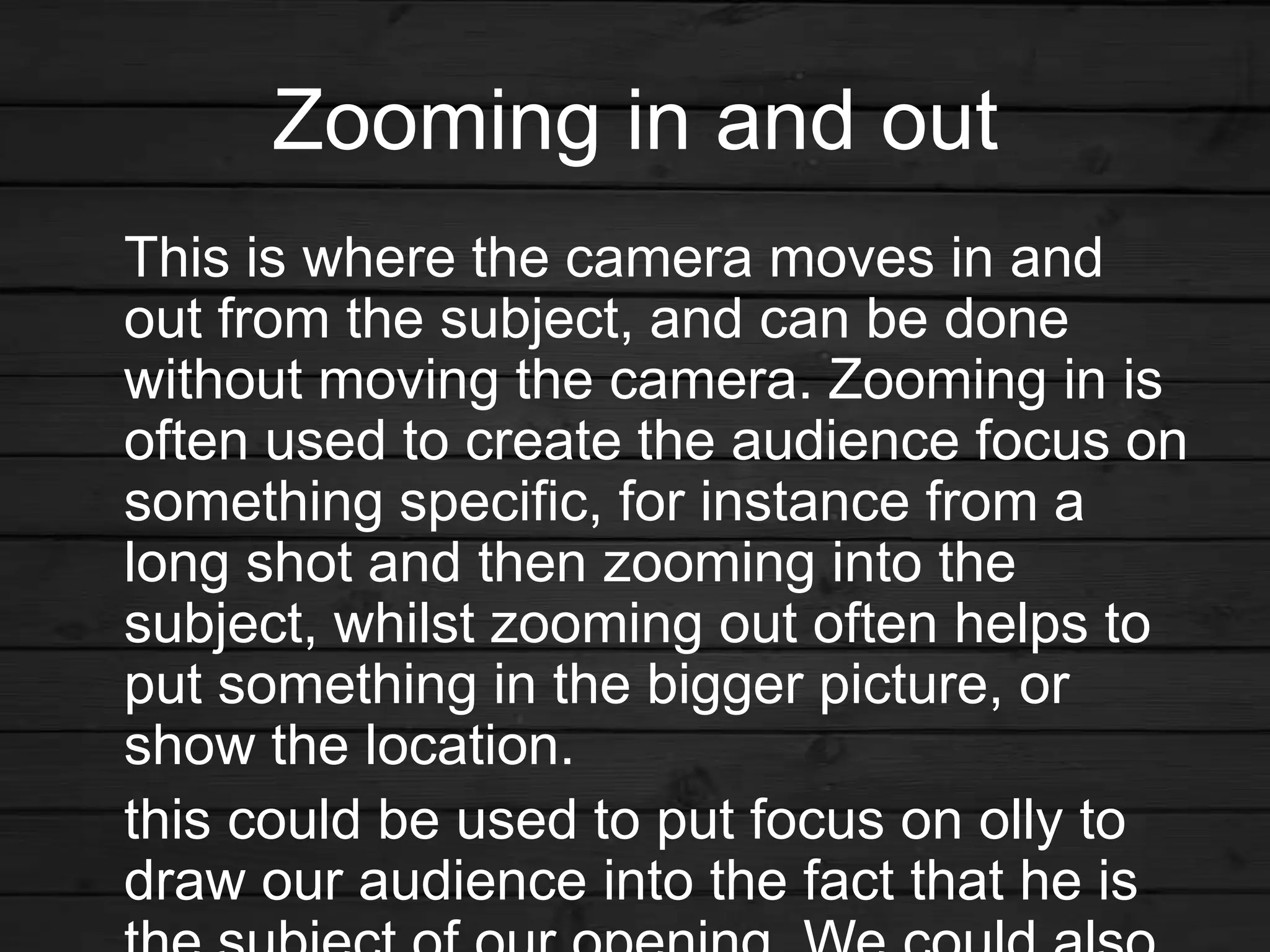 Movement planning | PPTX