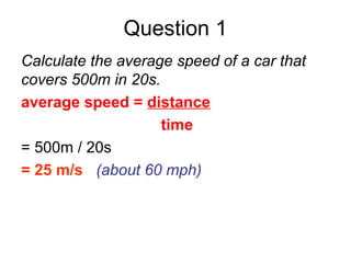 Movement and Position, Speed and velocity.ppt