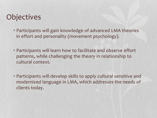 Movement Psychology in Dance/Movement Therapy, ADTA 2019 | PPTX