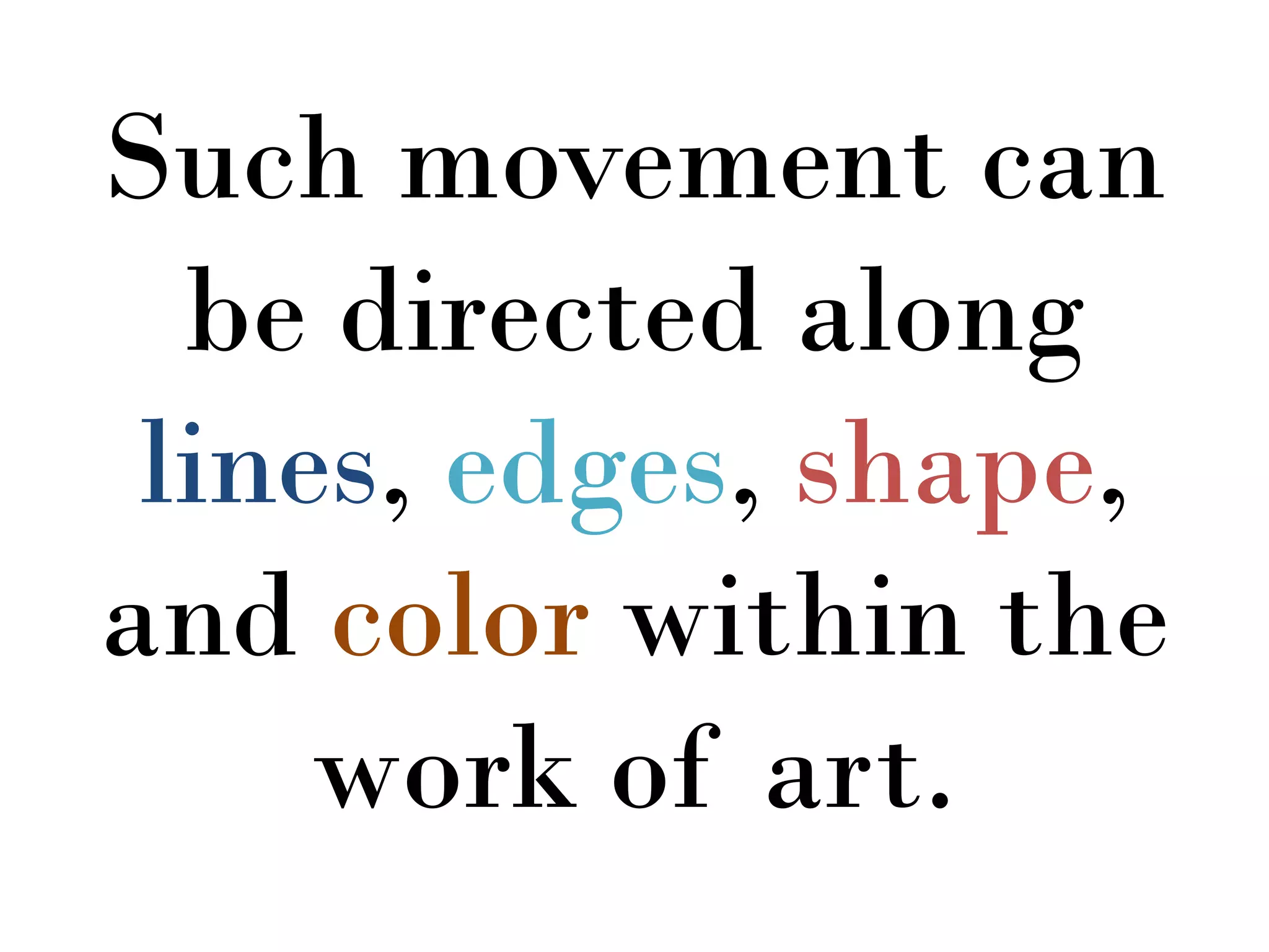 Movement Principles of Design | PDF