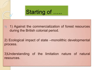 Movements and laws of environment education | PPT