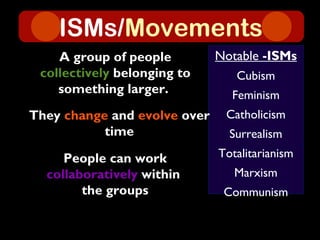 Movements and suprematism | PPT
