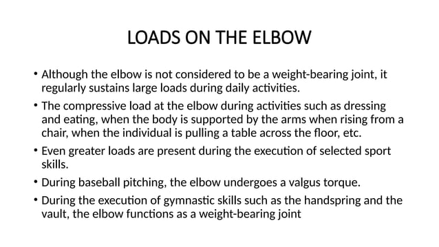 BIOMECHANICS OF THE MOVEMENTS AROUND ELBOW JOINT.pptx