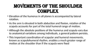 BIOMECHANICS OF THE MOVEMENT OF THE SHOULDER COMPLEX.pptx