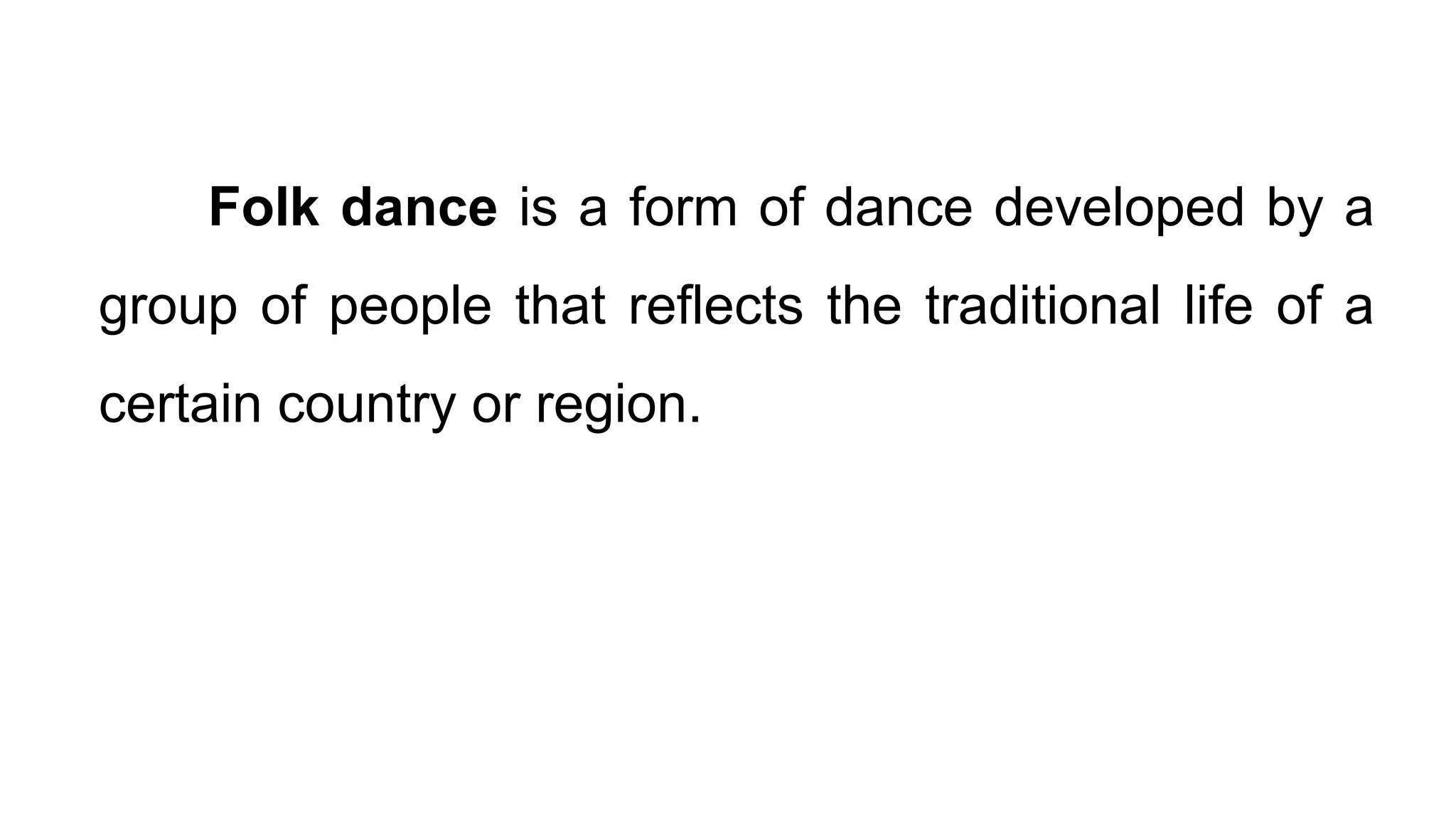 Movements in Folk Dancing | PPTX