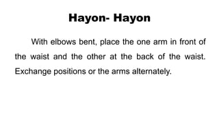 Movements in Folk Dancing | PPTX