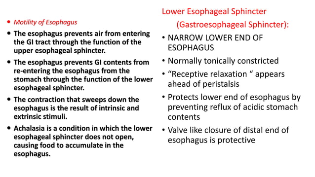 Movements in the GIT( the guyton and hall physiology) | PPTX | Ear ...
