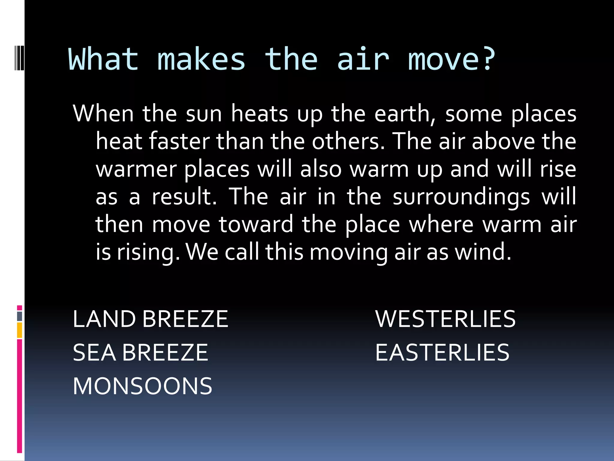 Movements of air | PPTX