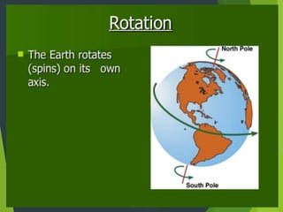 Movements of Earth.ppt ROTATION AND REVOLUTION | PPT