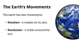 MOVEMENTS OF THE EARTH revolutionnn.pptx