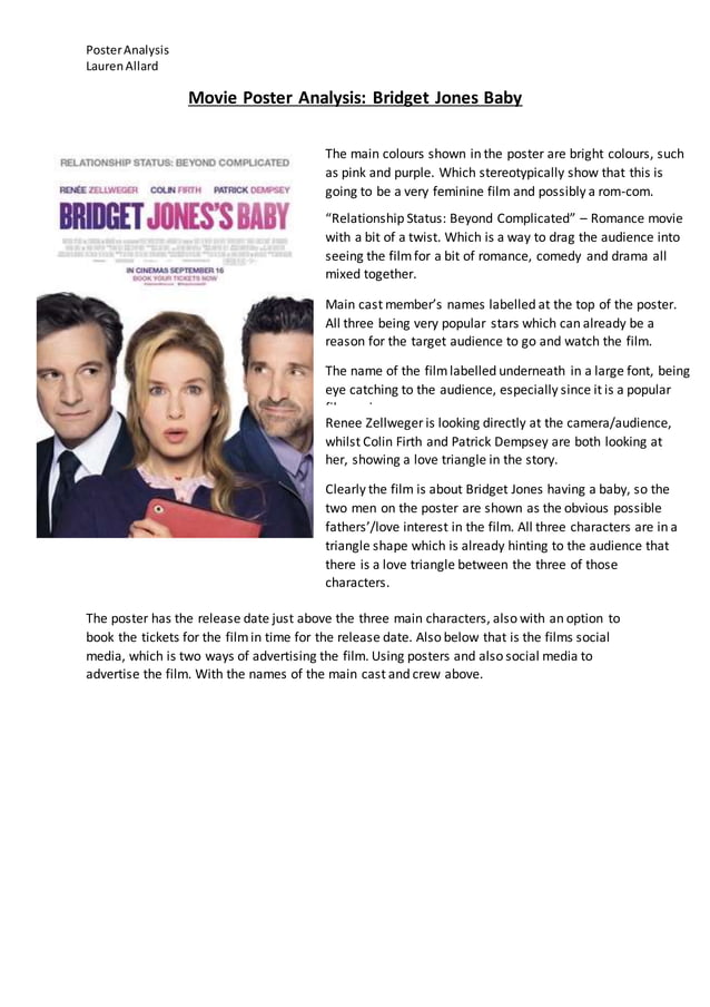 Movie poster analysis | PDF