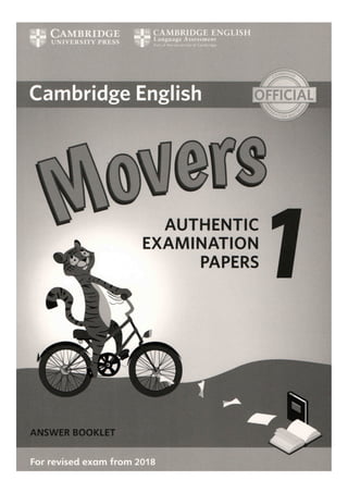 Movers 1 authentic_examination_papers_answer_booklet | PDF