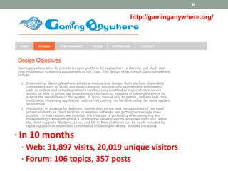 Quantifying User Satisfaction in Mobile Cloud Games | PPT