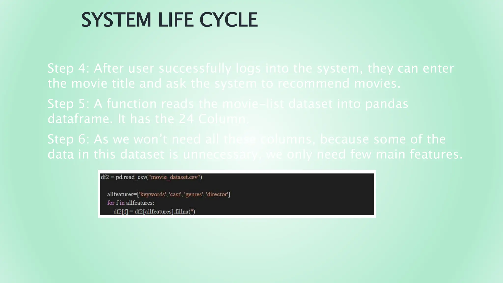 powerpoint presentation on movie recommender system. | PPTX