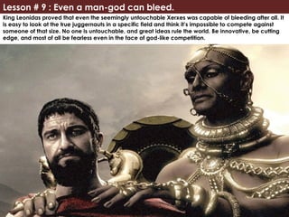King Leonidas 300 Quotes