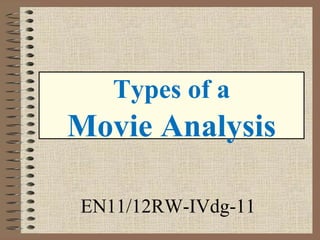 Movie analysis | PPTX