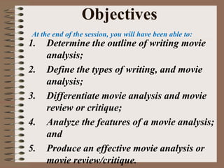 Movie analysis | PPTX