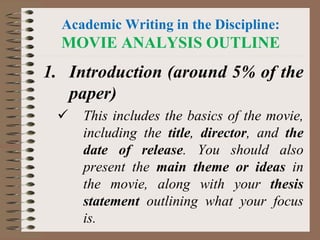 Movie analysis | PPTX