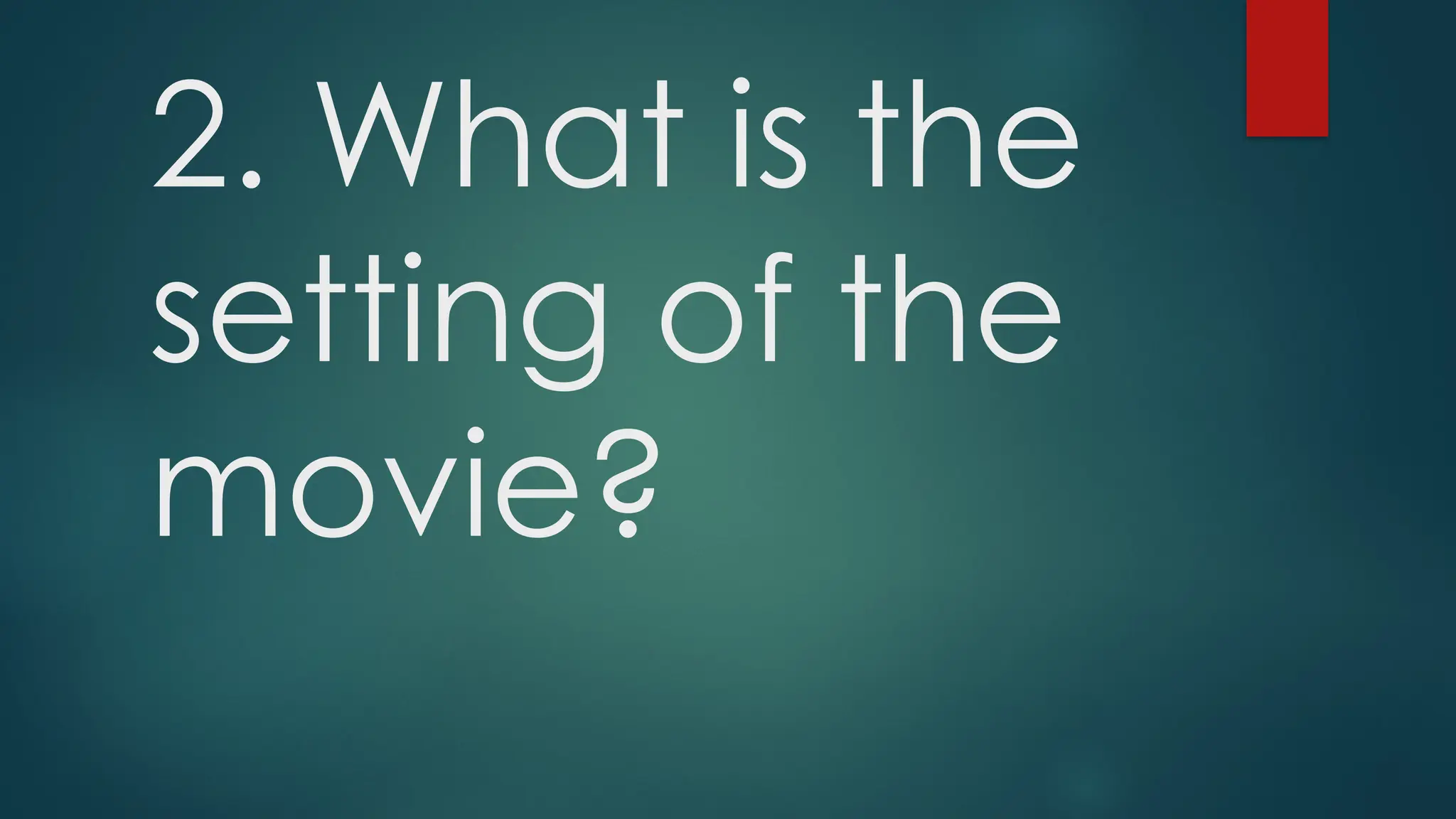 MOVIE ANALYSIS.plot setting characterizationpptx | PPT