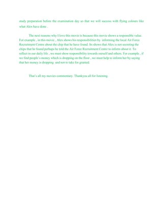 HOME ALONE ELC230 Movie / review | DOCX