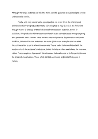 Movie compare essay english 2 latest | PDF