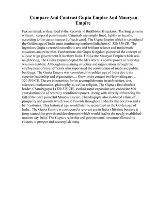 Movie Comparison Essay. Compare and contrast | PDF