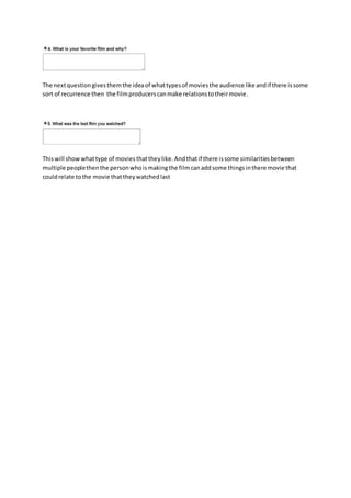 Movie example survey | DOCX