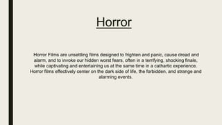 Movie genre research | PPT