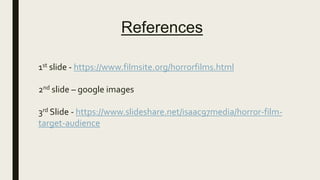 Movie genre research | PPT