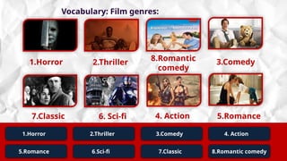 Slide Movie and series genres 8th grade.pptx