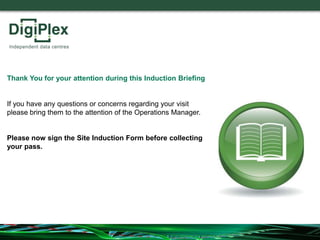 DigiPlex induction briefing | PPT