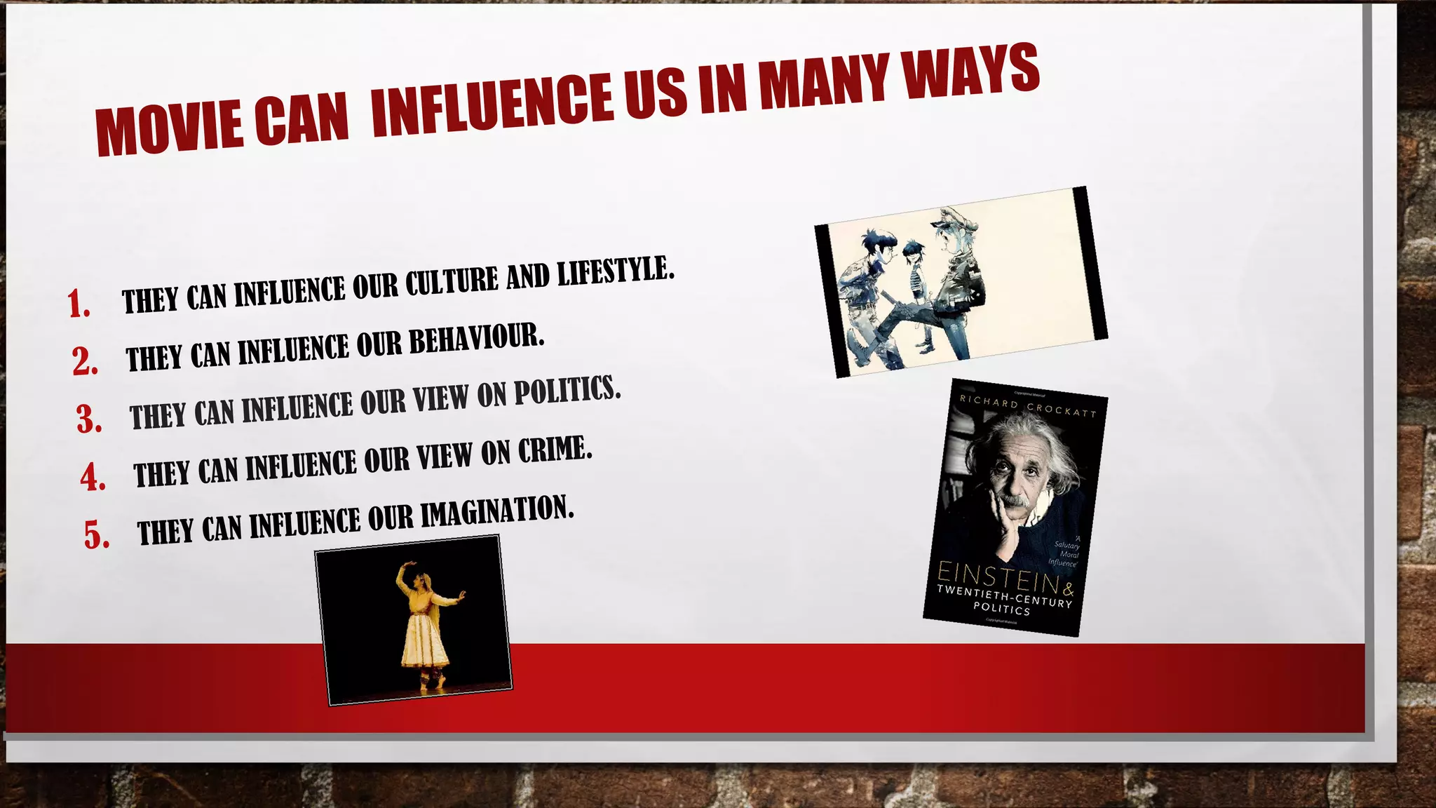 Movie influence | PPT
