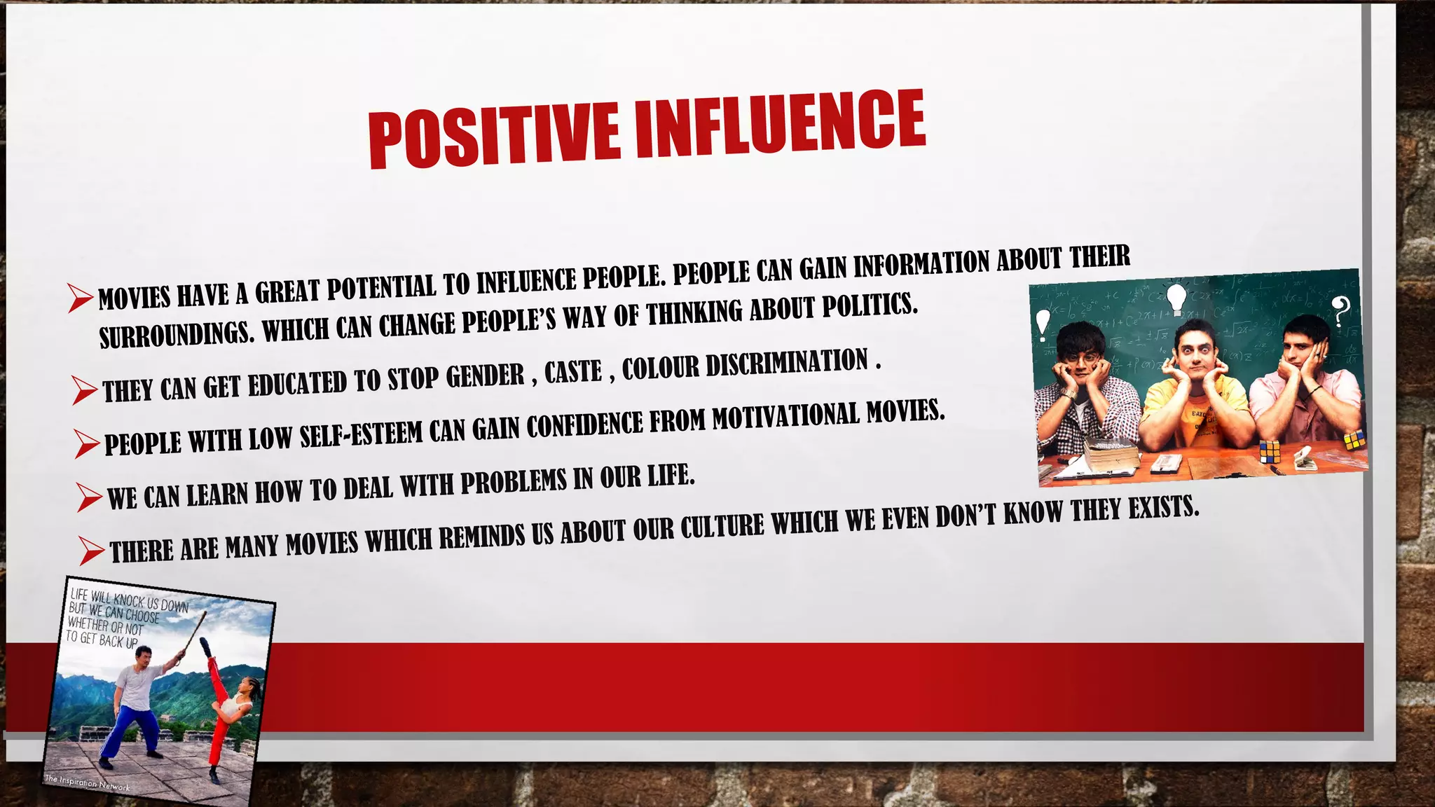 Movie influence | PPT