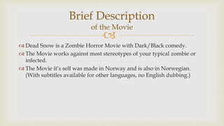 Movie introduction analysis | PPTX | Soundtracks, TV and Showtunes | Music