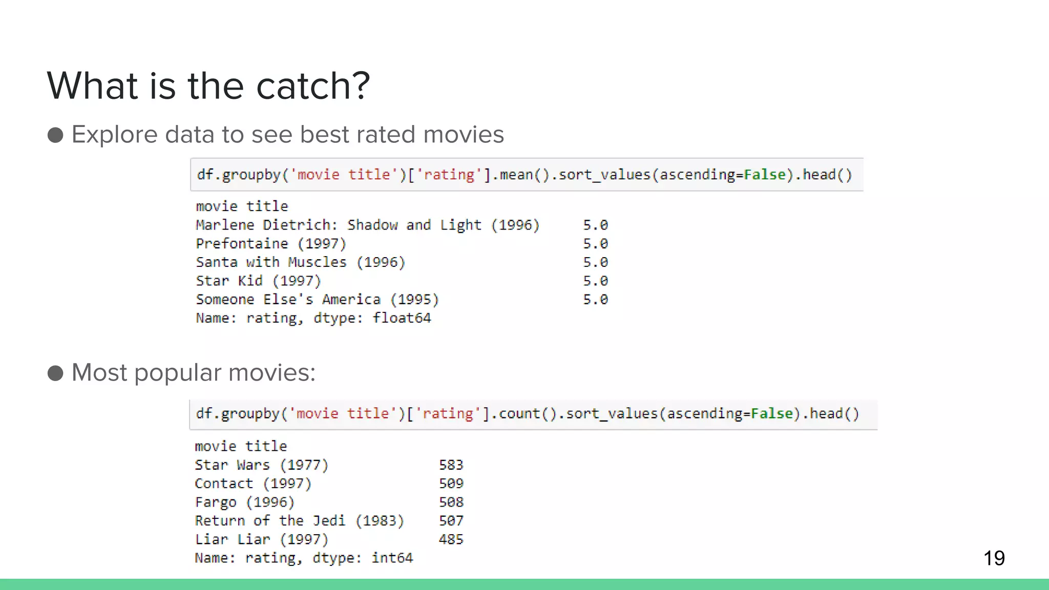 Movie lens recommender systems | PPT