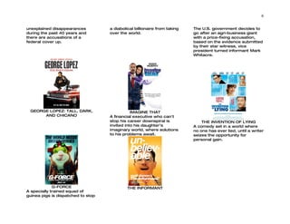 Movie Pictures/Descriptions