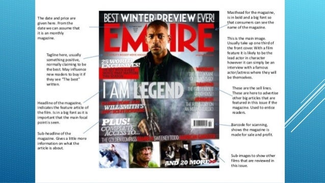 Movie magazine research