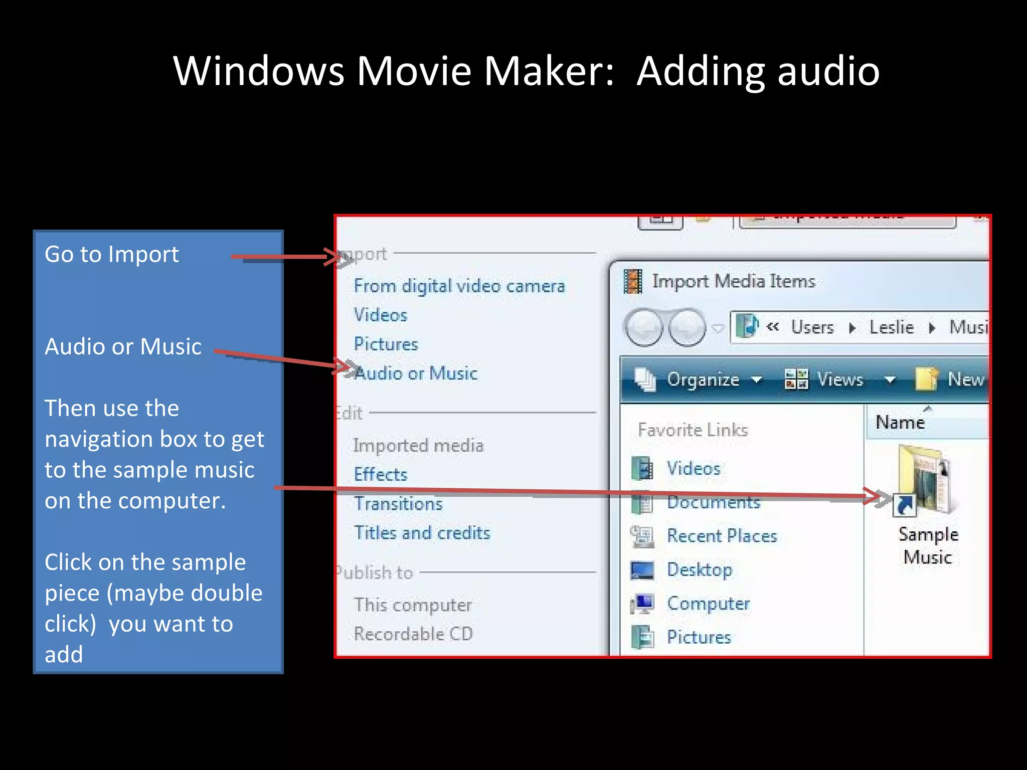 Moviemaker | PPT | Digital Audio | Computer Software and Applications