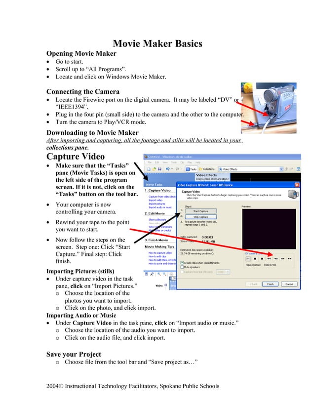 Movie maker basics | PDF
