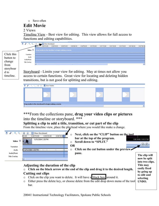Movie maker basics | PDF
