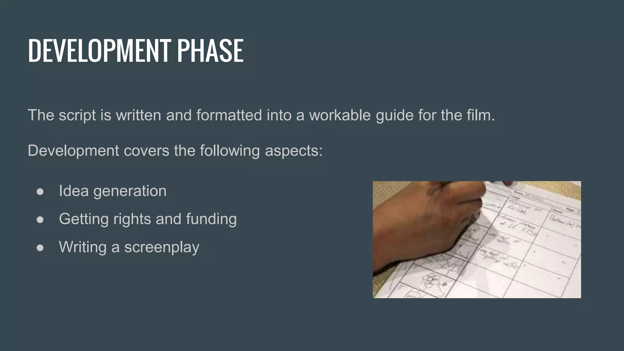 Movie making process ppt | PPTX