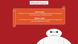 ELC231 Movie Oral Commentary - Big Hero 6 | PPTX