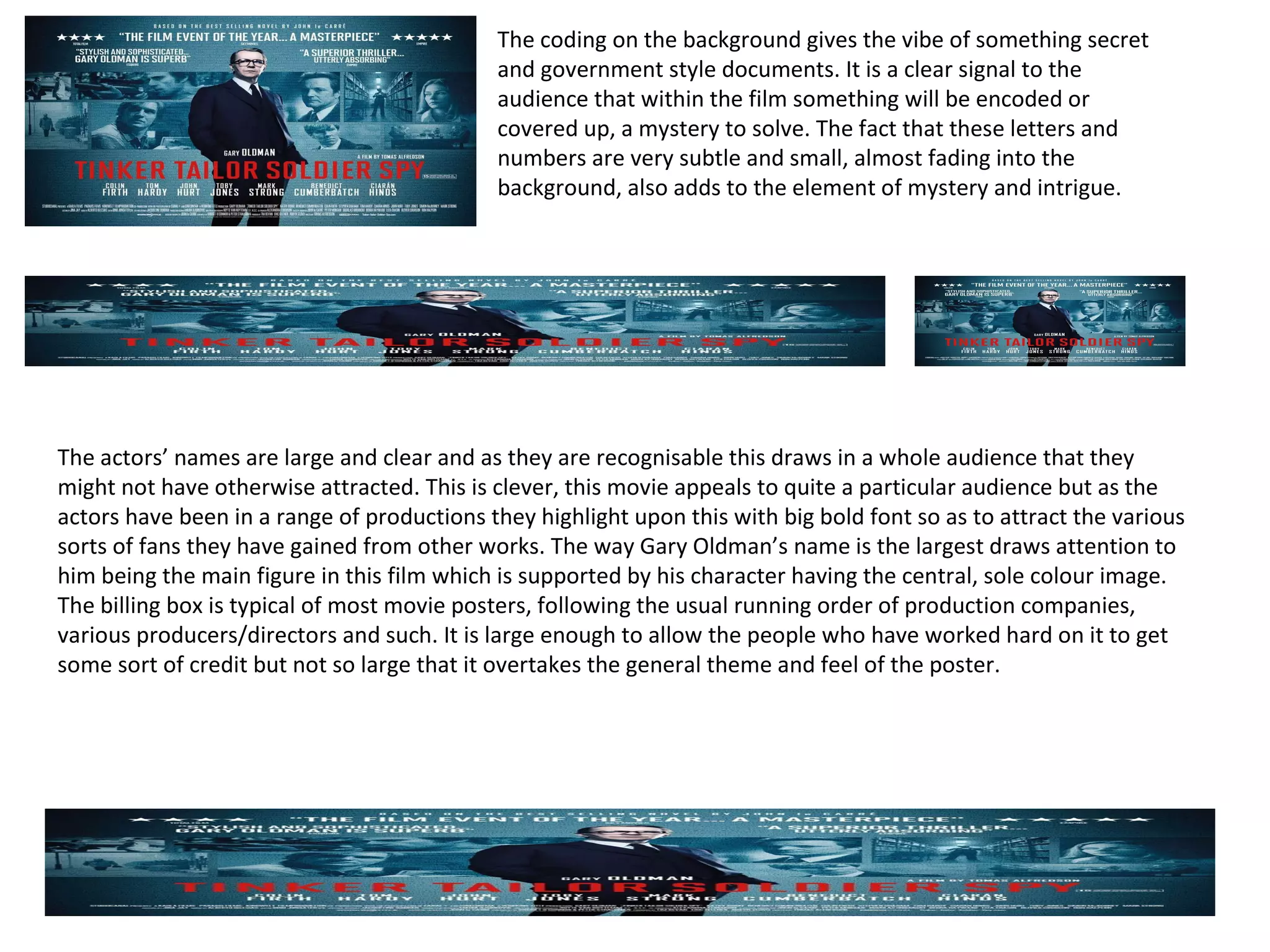 Movie poster analysis | PPT