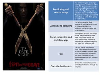 Movie poster analysis | PPTX