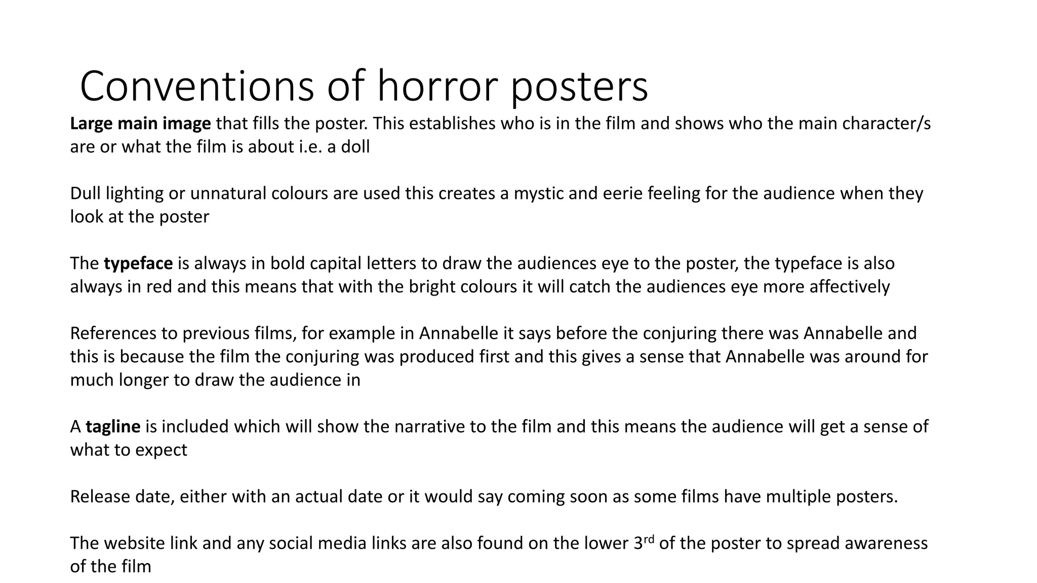 Movie poster analysis | PPT