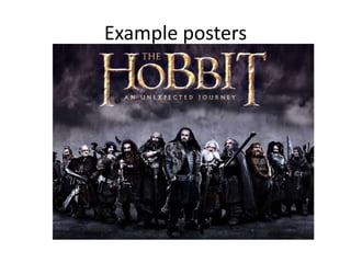 Movie poster assignment | PPT