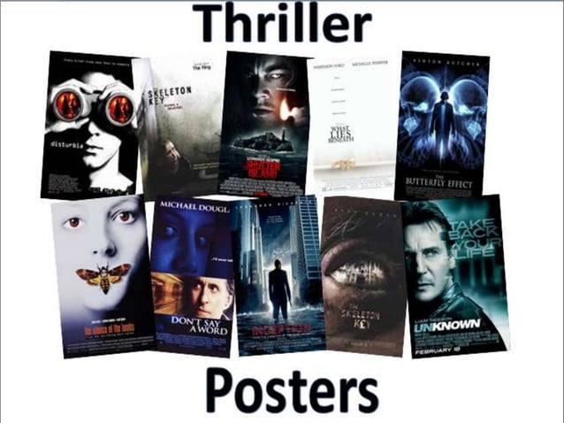 Movie Poster Codes and Conventions | PPTX