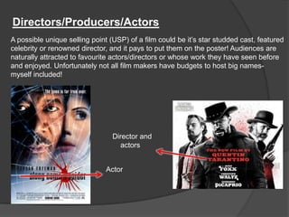 Movie Poster Codes and Conventions | PPTX