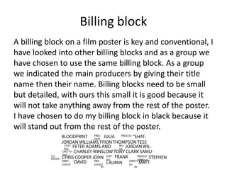 Movie poster presentation | PPTX | Movies | Entertainment